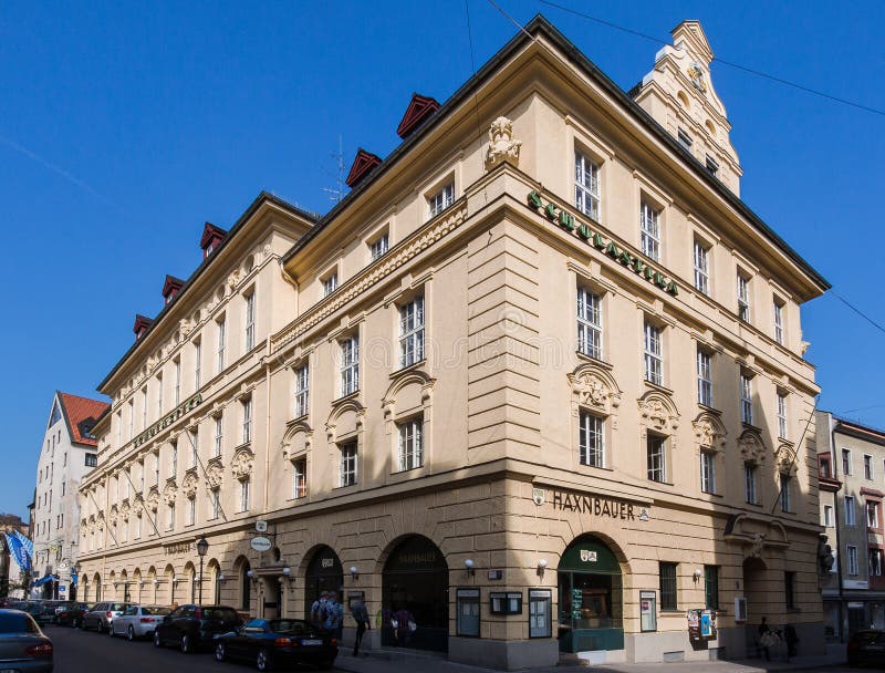 Historical Building Munich Germany Editorial Stock Photo - Image of ...