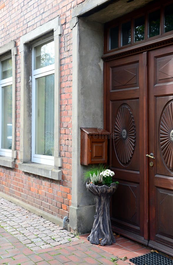 Historical Building in the Old Town of Hoya, Lower Saxony Stock Photo ...
