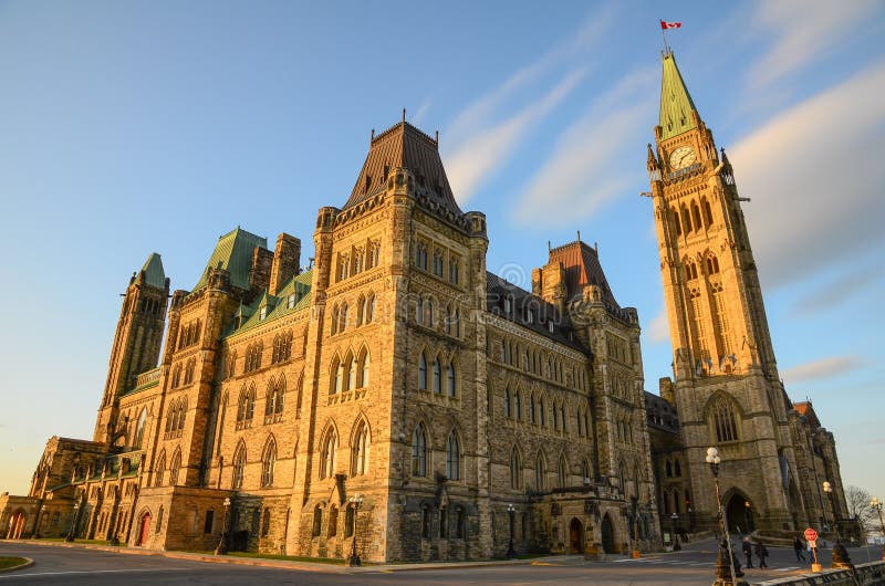 Historical Building of the Parliament Stock Image - Image of ...