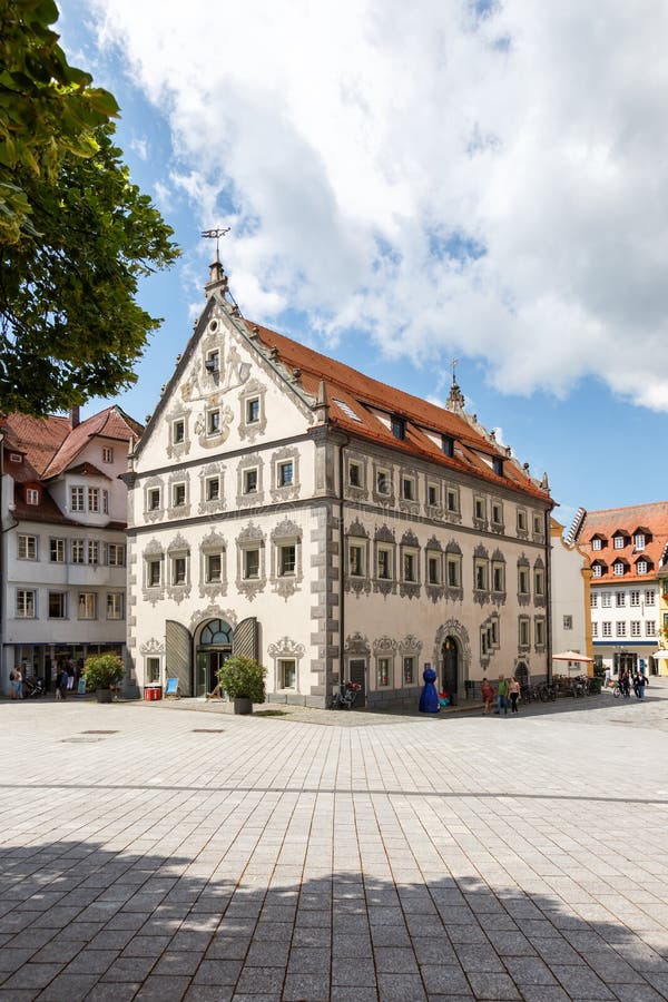 Historical Building in Ravensburg Old Town Portrait Format in Germany ...