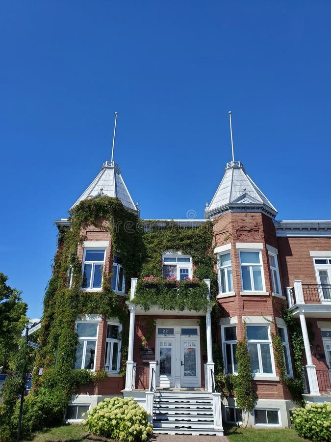 Historical Building in Sherbrooke Quebec Canada Stock Photo - Image of ...