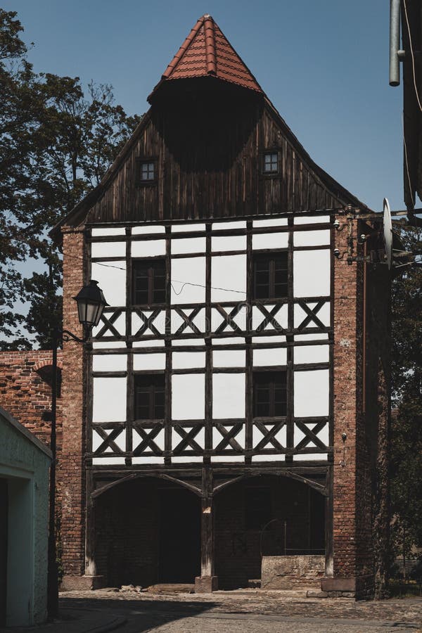 Historical Building with White Facade Stock Image - Image of city ...