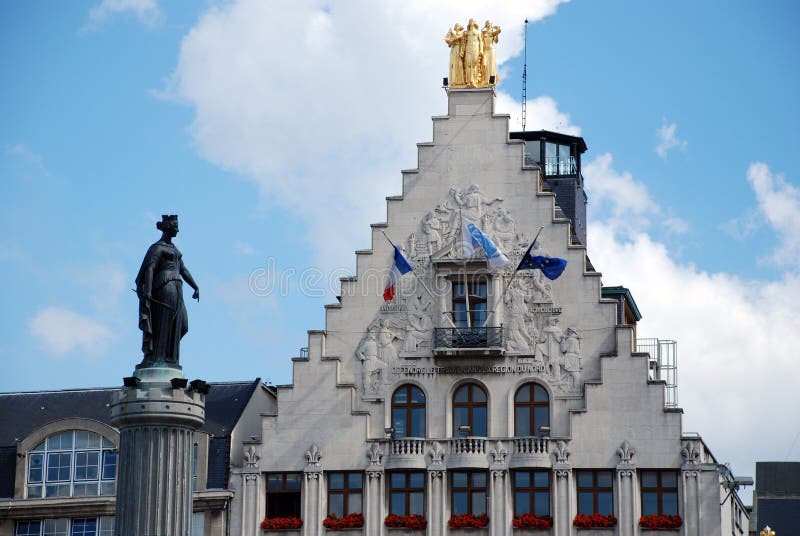 Historical Buildings in Lille Stock Photo - Image of lille, 2004: 3026846