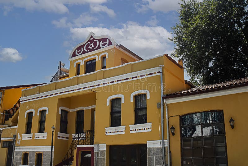 Historical Buldan Houses in Denizli Stock Photo - Image of tourism ...