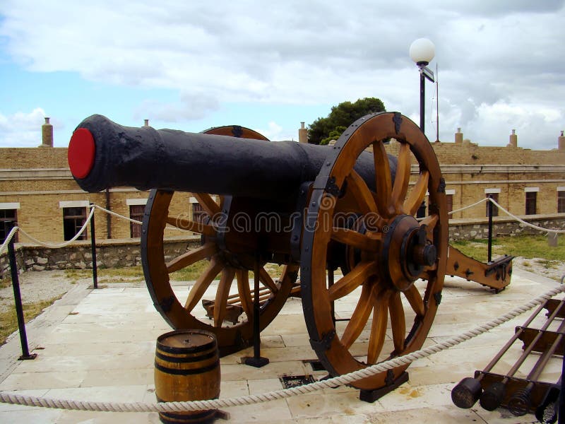 Historical canon stock photo. Image of defense, history - 49701772