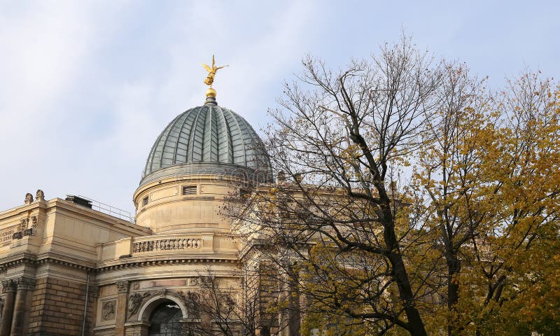 Historical Center of Dresden (landmarks), Germany Stock Image - Image ...