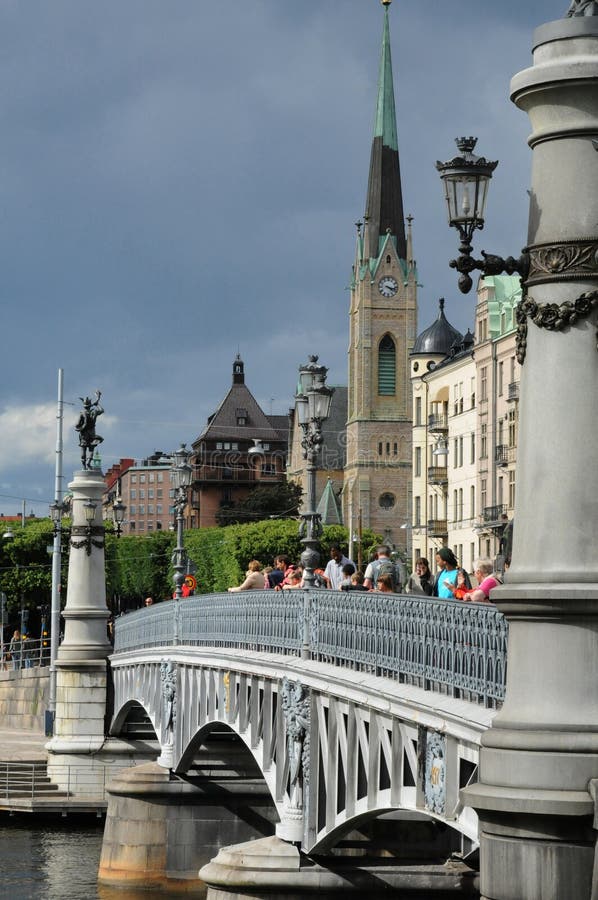 Historical Center of Stockholm Editorial Photography - Image of ...