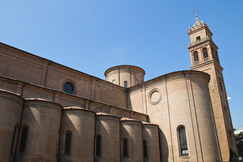 Historical Church of Ferrara. Stock Photo - Image of duchy, historic ...