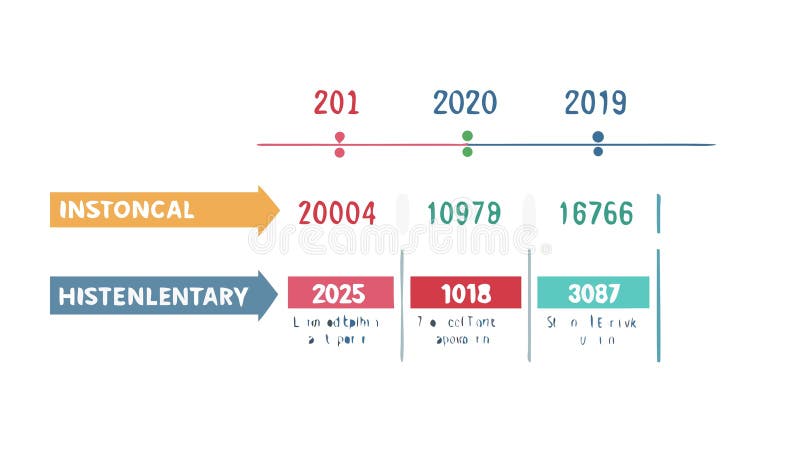Historical Data Comparison Table with Years, Vector Design Generative ...