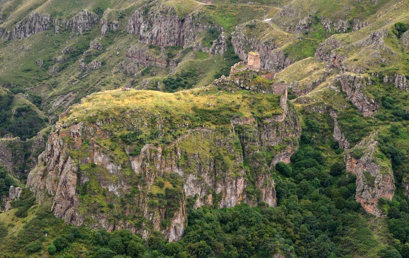 Historical Devil S Castle - Ardahan Stock Photo - Image of wilderness ...