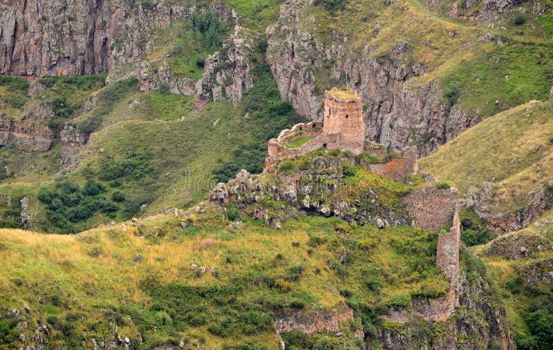 Historical Devil S Castle - Ardahan Stock Image - Image of coast ...