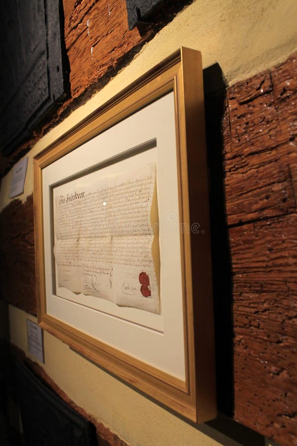 Historical Document United States Constitution Stock Image - Image of ...