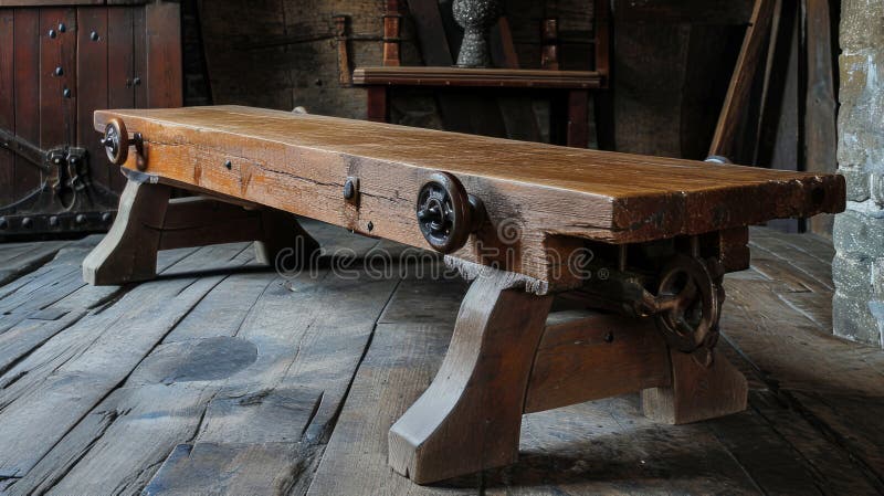 Historical Endurance: Medieval Stretching Bench Reflects Bygone ...