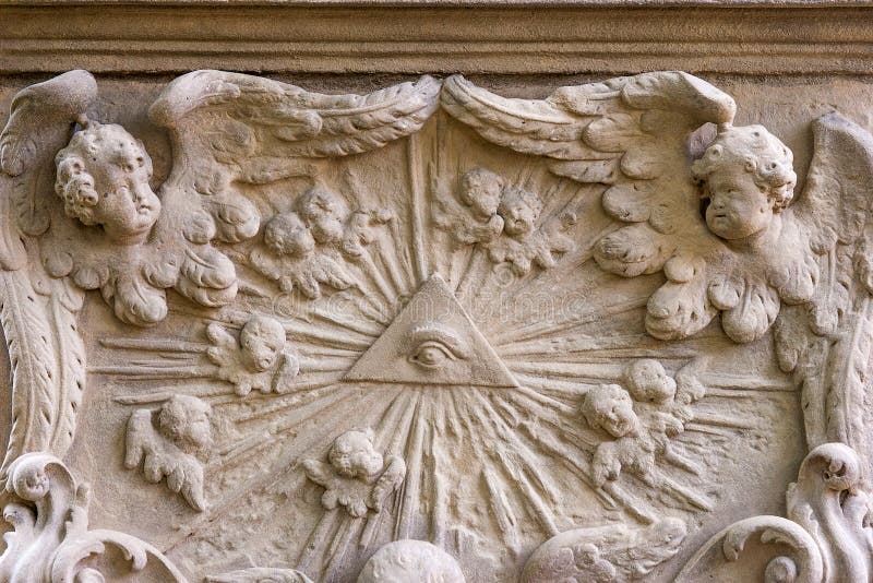 Historical German Tombstone Stock Image - Image of angel, historical ...