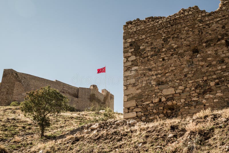 Historical Harput Castle in Elazig, Turkey Stock Photo - Image of ...