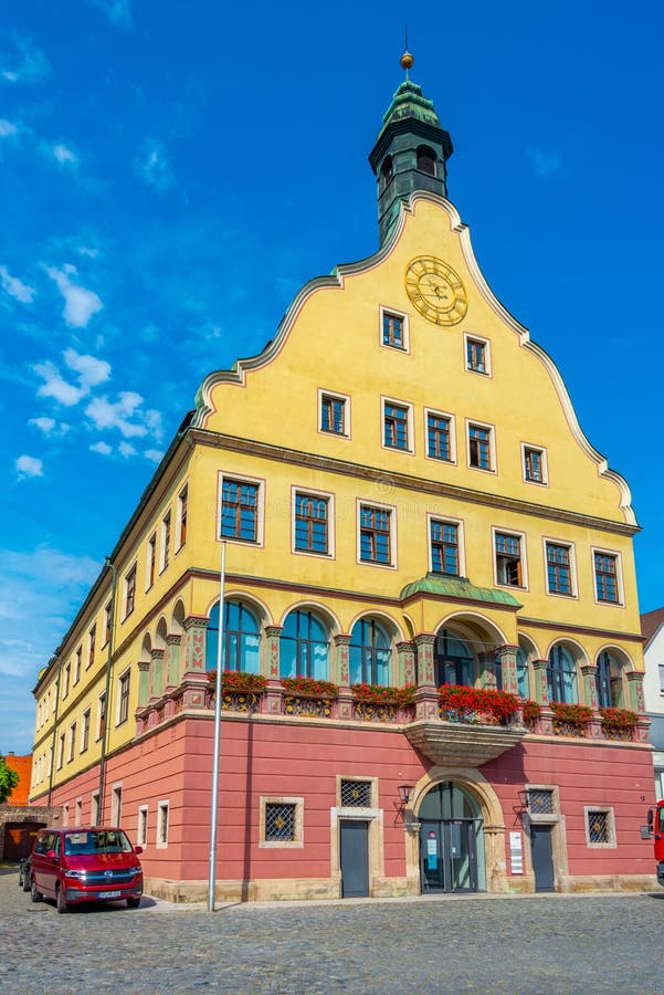Historical Houses in German Town Ulm Editorial Stock Photo - Image of ...