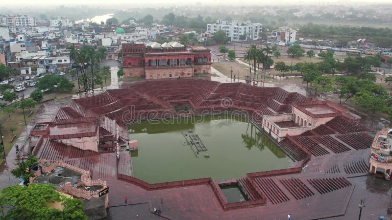 Historical Indian Clock Tower Lucknow Stock Video - Video of ghanta ...