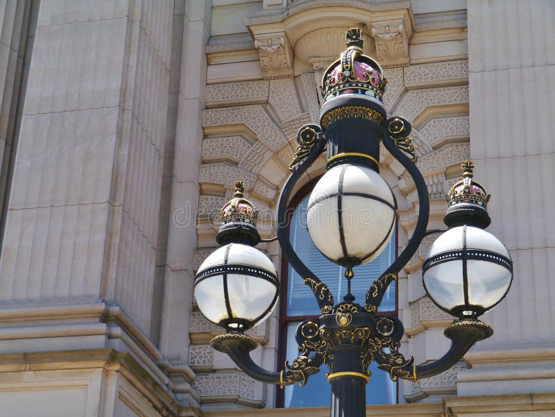 Historical lamp post stock image. Image of monument, electric - 37802535