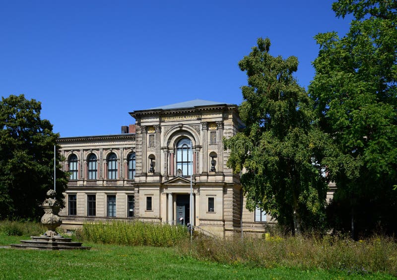 Historical Library in the Old Town of Wolfenbuettel, Lower Saxony Stock ...