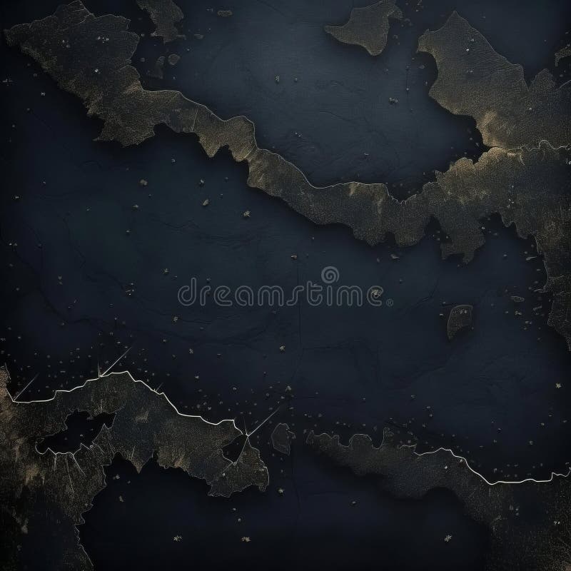 Historical Map Design on Dark-blue Textured Paper Template Stock ...