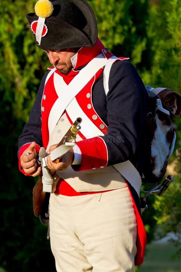 Historical Military Reenacting Editorial Photography - Image of field ...