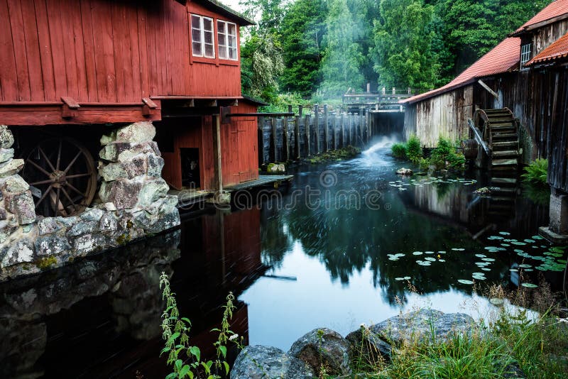 Historical mill stock image. Image of mill, historical - 61645457