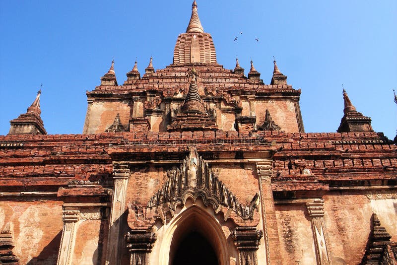 Historical Monastery In Myanmar Stock Photo - Image of asia, pagoda ...