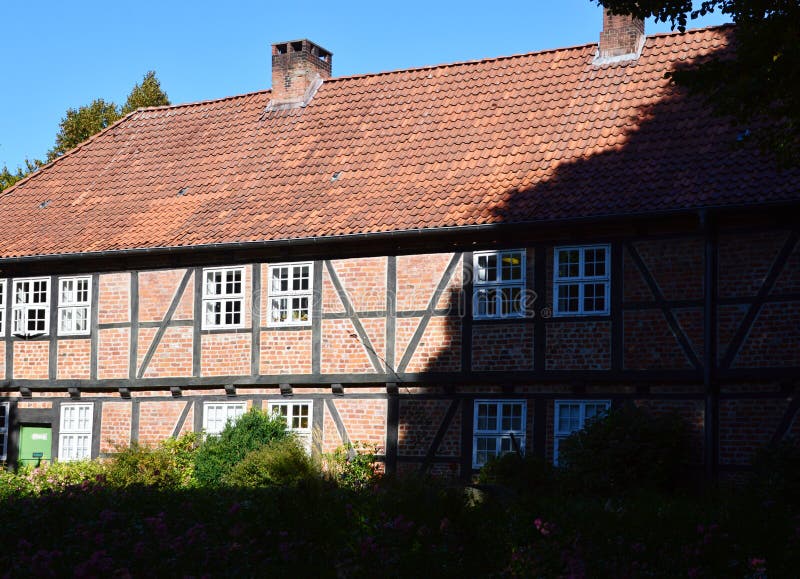 Historical Monastery in the Old Hanse Town Stade, Lower Saxony Stock ...