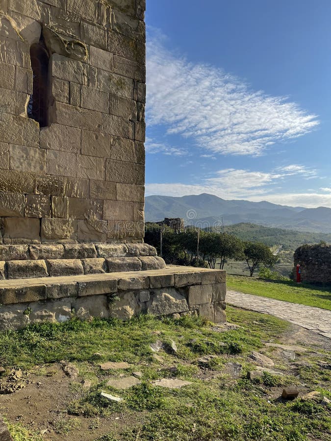 Historical Monuments of Georgia - Mtskheta, Jvari Monastery Stock Photo ...
