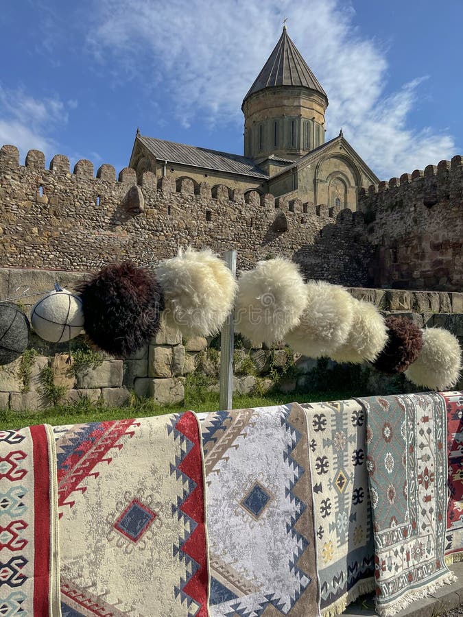 Historical Monuments of Georgia - Mtskheta, Jvari Monastery Stock Image ...