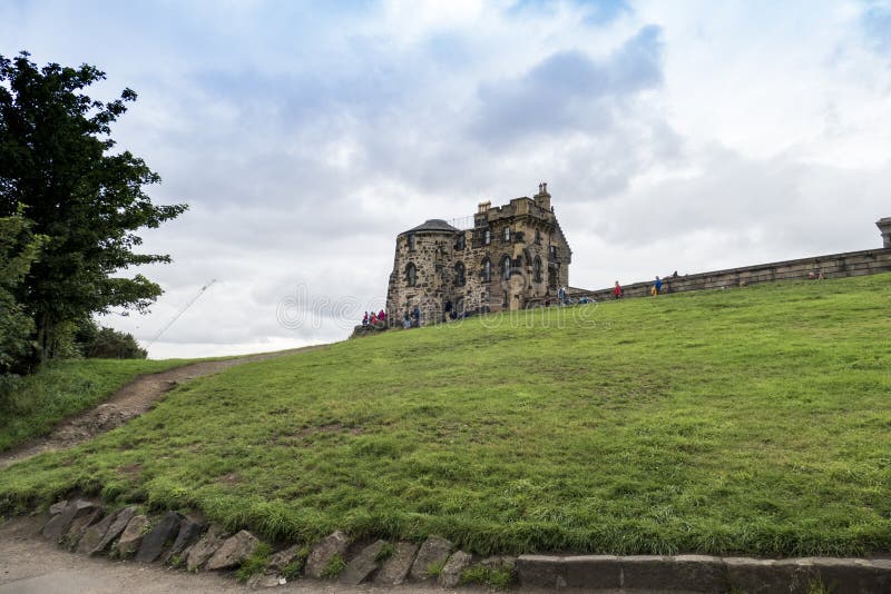 Observatory House, Observatory on Calton Hill in Edinburgh Stock Image ...