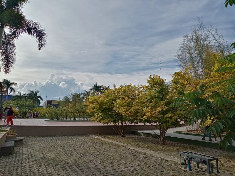 Historical Park at Tagum City Stock Image - Image of estate, flower ...