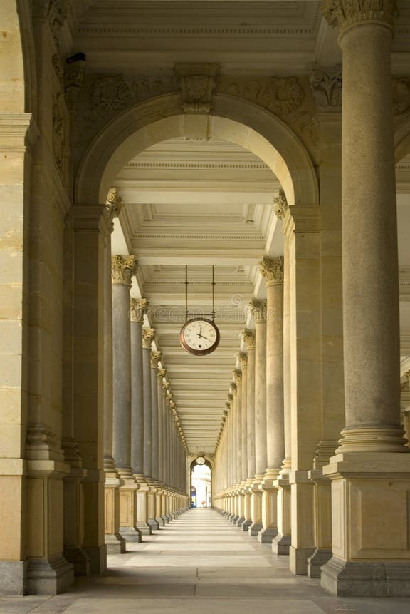 Historical passageway. stock photo. Image of passage, stone - 2400808