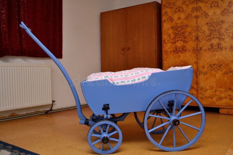 Historical prams stock image. Image of perambulator, transport - 69769781
