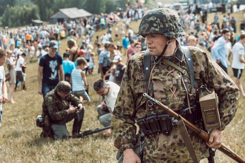 Historical Reconstruction Second World War. the Participants of ...