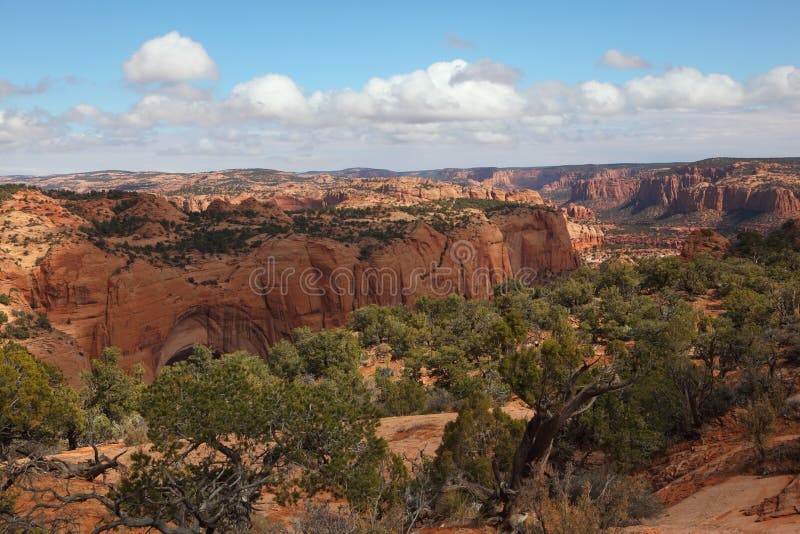 Historical Relic - Navajo Monument Stock Photo - Image of clouds ...