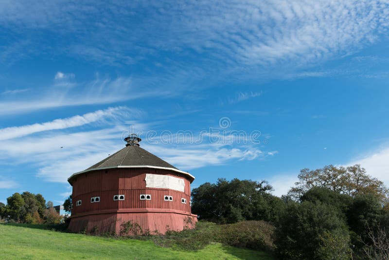 Historical round barn stock photo. Image of clear, housing - 28349484