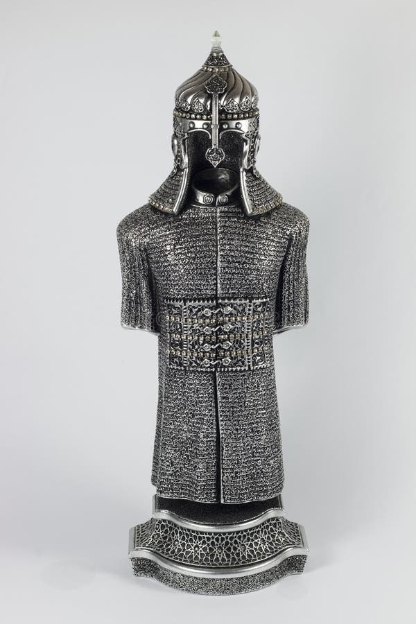 Historical silver armor stock image. Image of collection - 68076723