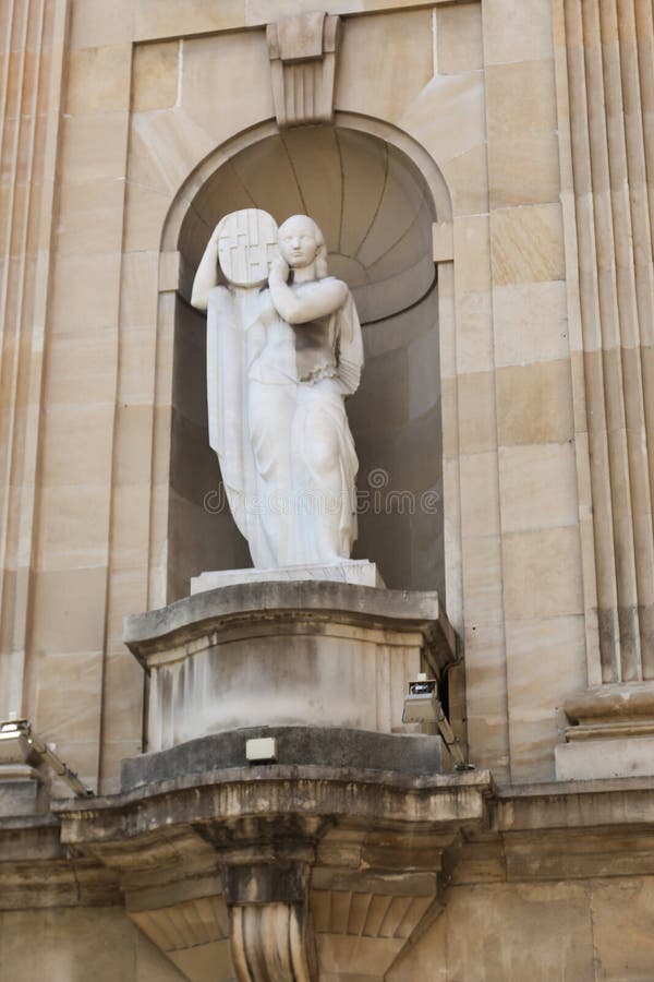 Historical Statue, Barcelona Stock Photo - Image of europe, square ...