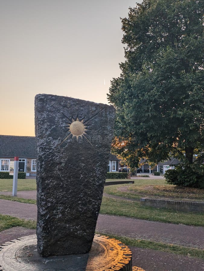 Historical Statue in Neunen Editorial Stock Image - Image of sculpture ...