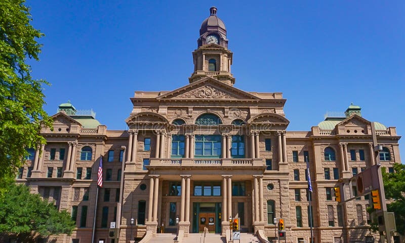 Tarrant County Courthouse in Fort Worth Texas Editorial Photography ...