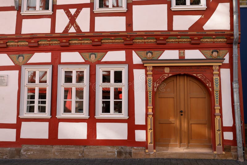 The Historical Town Hall of Eschwege Stock Photo - Image of hesse, town ...