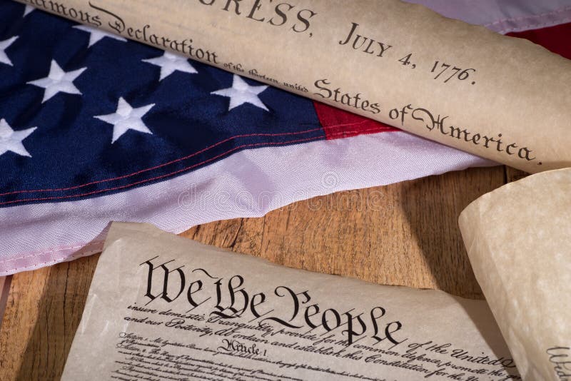 Historical United States Documents Stock Photo - Image of national ...
