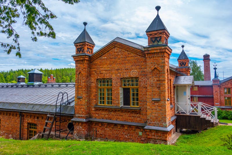 Historical Verla Paper Mill in Finland Editorial Photo - Image of ...