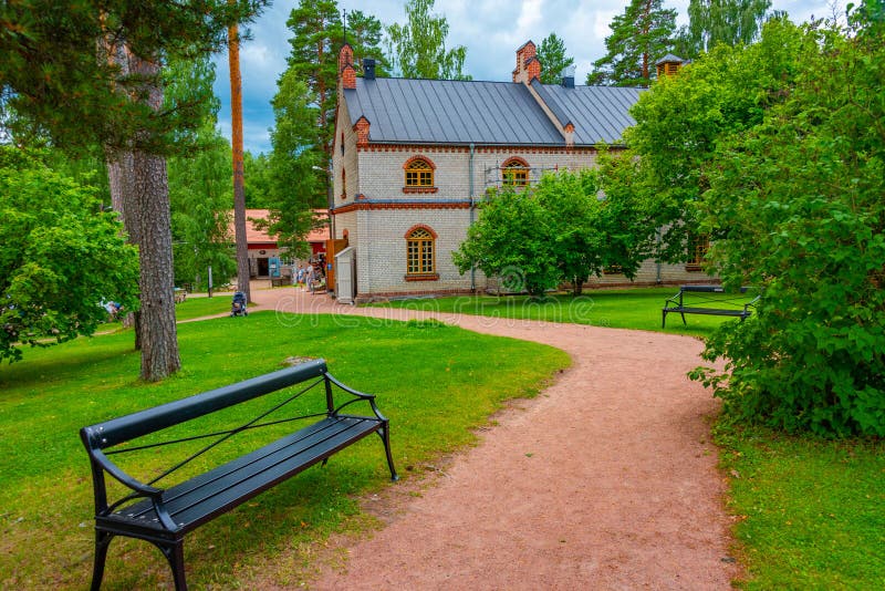 Historical Verla Paper Mill in Finland Editorial Photography - Image of ...