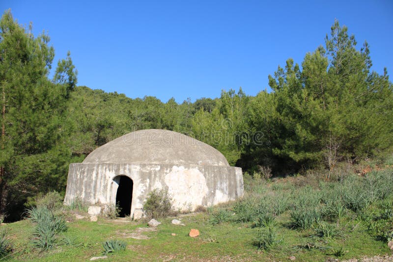 Historical water cistern. stock photo. Image of building - 206026504