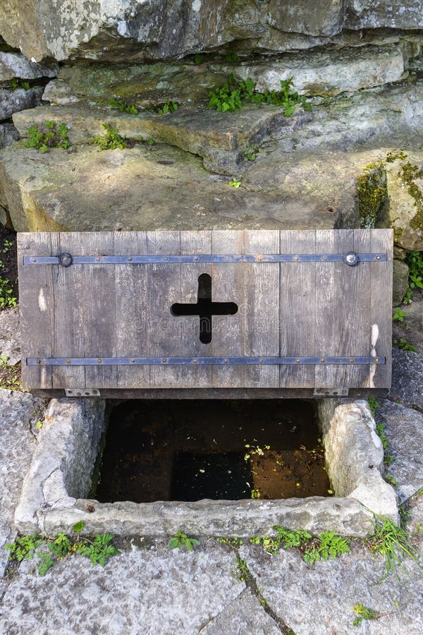 Old water well stock image. Image of primitive, lever - 13437913