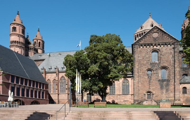 Historical Worms Cathedral in Worms, Germany Stock Photo - Image of religion, ancient: 302576690