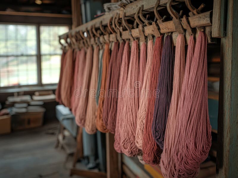 A Historically Crafted Dyed Yarn from an AI-Generated Textile Mill ...