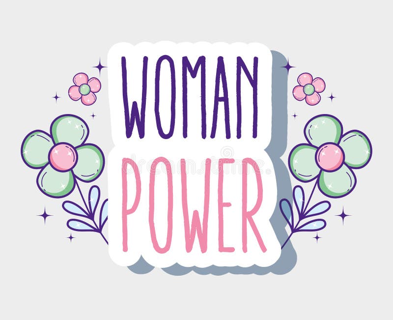 Historieta Del Poder De La Mujer Ilustración del Vector - Ilustración ...